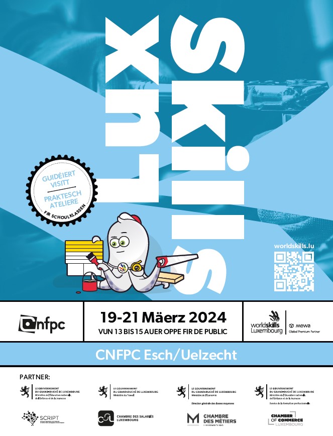 Le CNFPC accueillera neuf concours LuxSkills - CNFPC - Luxembourg