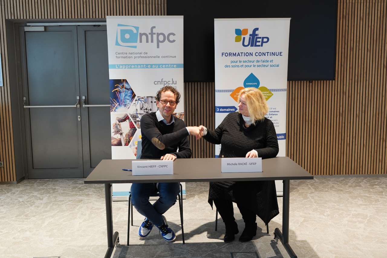 CNFPC - UFEP : un partenariat officiellement lancé - CNFPC - Luxembourg
